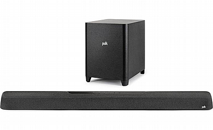 מקרן קול עם סאבוופר אלחוטי Polk Audio פולק אודיו דגם MagniFi Max AX 5.1 ...