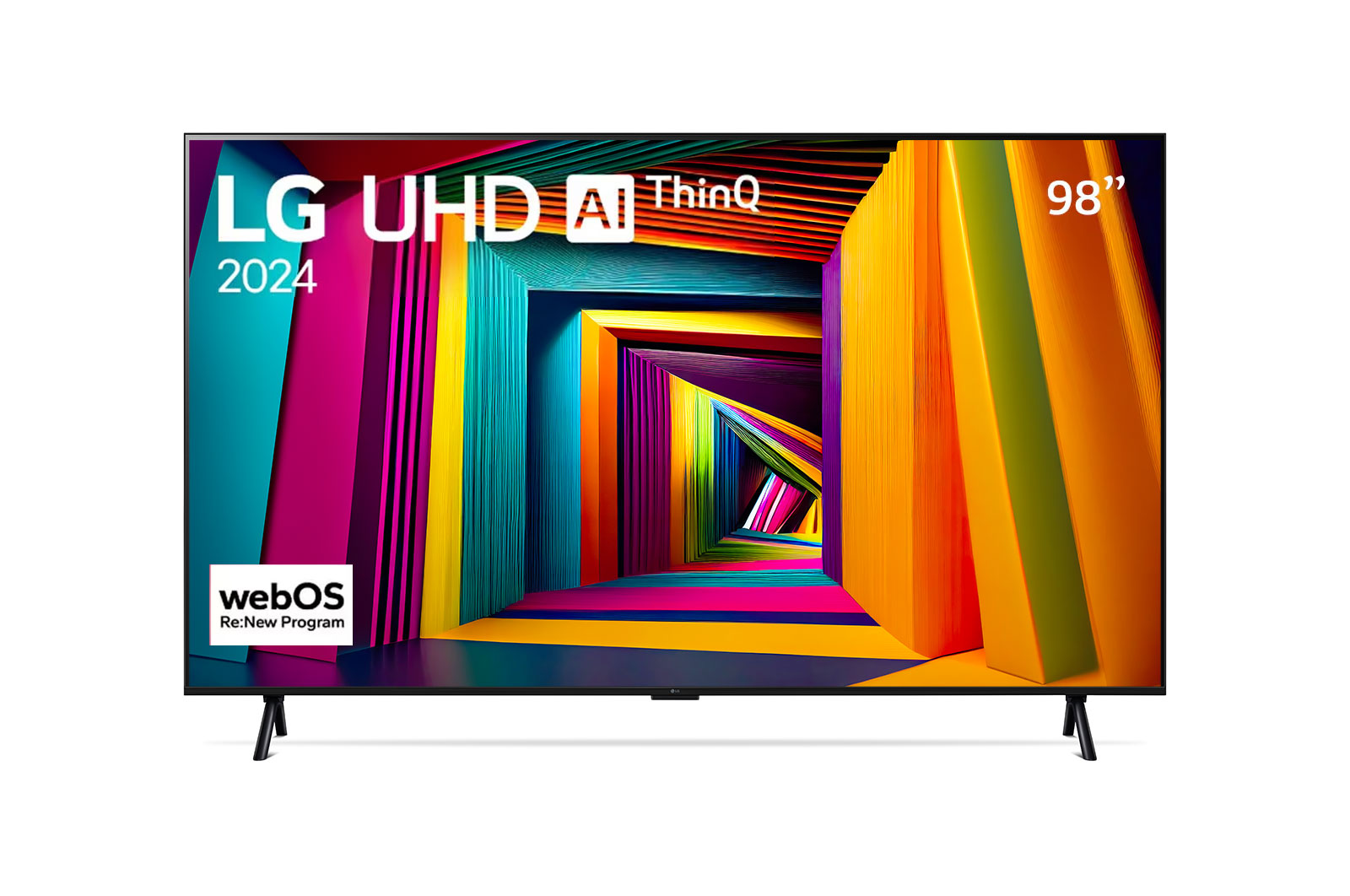 טלוויזיה חכמה 98 אינץ' 4K UHD אל ג'י LG דגם 98UT90006LA דגם 2024 ...