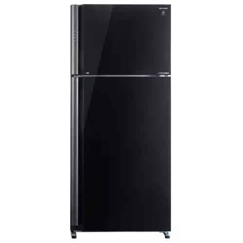 מקרר מקפיא עליון Sharp שארפ SJ-5778-BK זכוכית שחורה | החשמל לצרכן