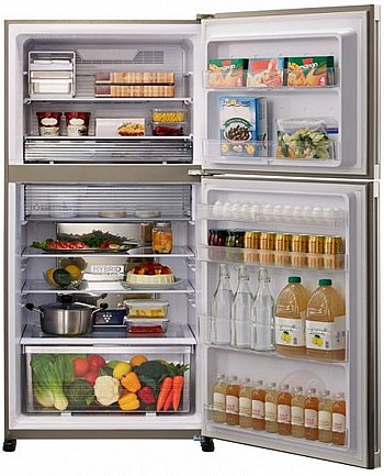 מקרר מקפיא עליון 517 ליטר שארפ Sharp דגם SJ-3650 | החשמל לצרכן