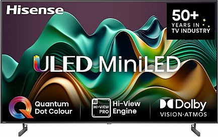 טלוויזיה Hisense MINI LED 75'' 4K הייסנס דגם 75U62NQ | החשמל לצרכן
