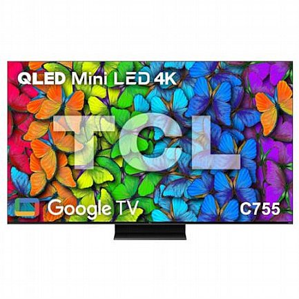 טלוויזיה חכמה ''85 MINI LED מבית TCL דגם 85C755 *משווק מורשה של היבואן הרשמי* | החשמל לצרכן