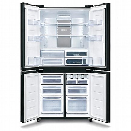 מקרר 4 דלתות - 608 ליטר Sharp שארפ SJ-9260-WH לבן | החשמל לצרכן